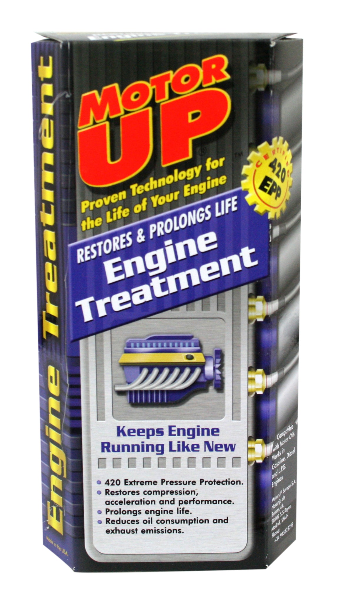 MotorUp Original Engine Treatment – Retail Media Direct